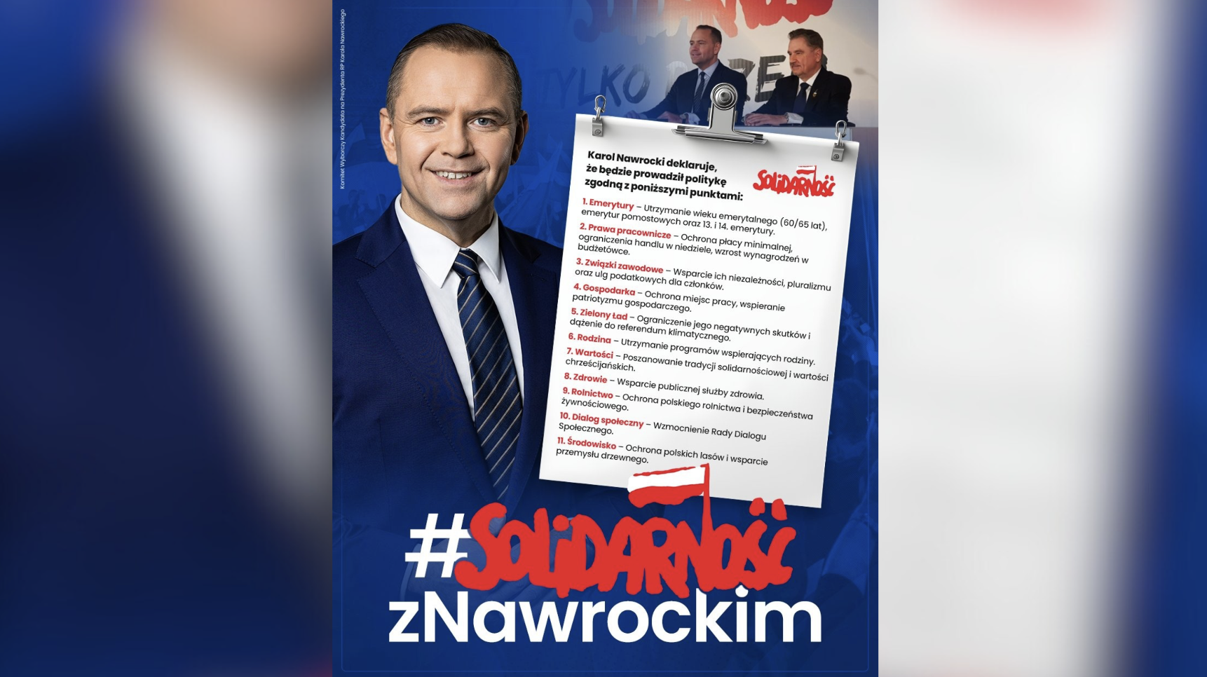 "Solidarność" popiera Nawrockiego!